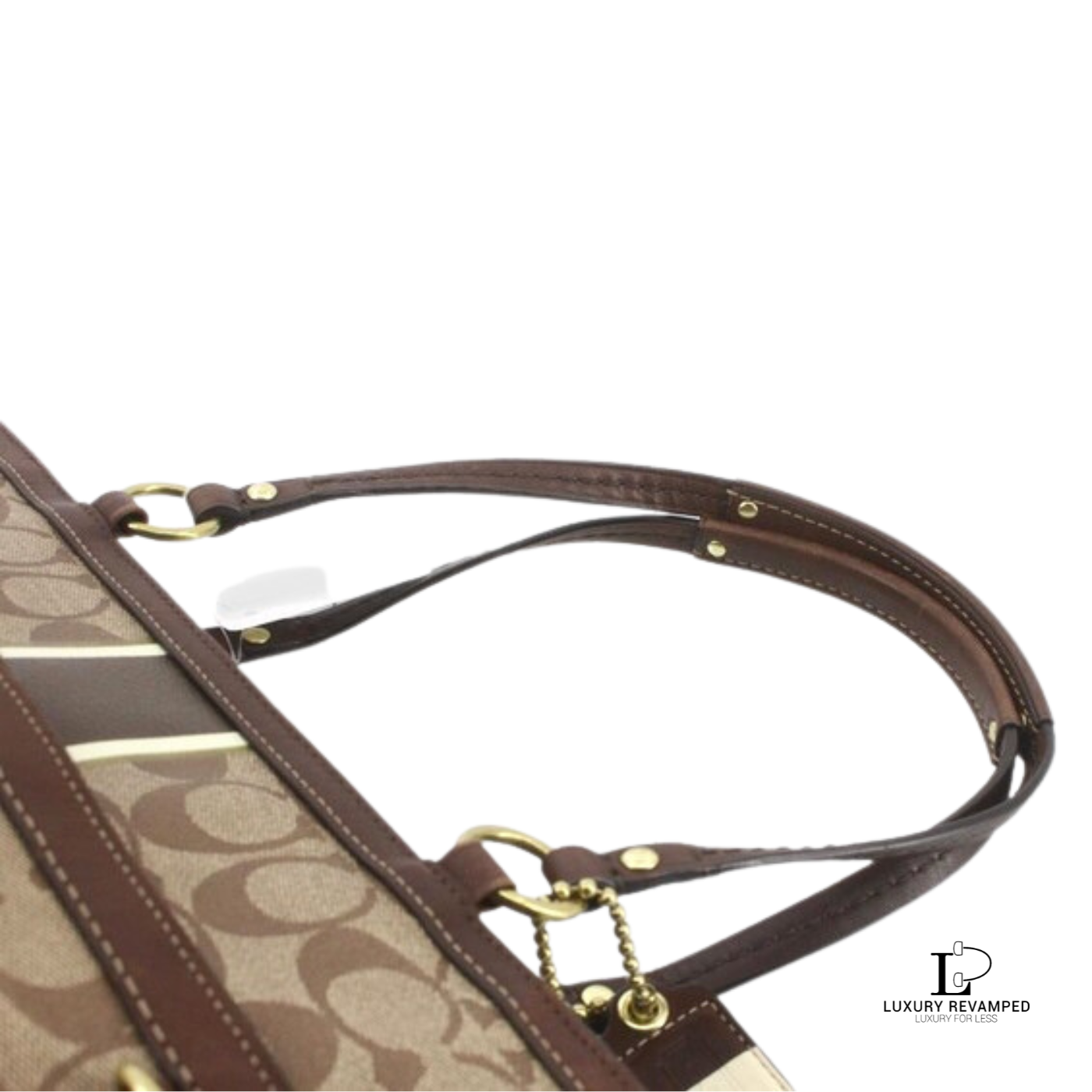COACH Signature Leather Tote Bag – Luxury Revamped